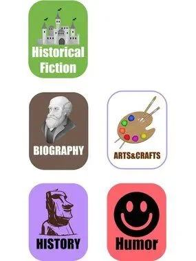 Other | Genre Book Spine Labels For Library Classroom Library ...